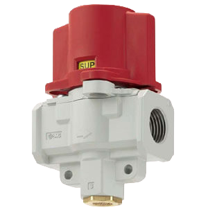 OSHA STANDARD COMPLIANT PRESSURE RELIEF 3-PORT VALVE WITH LOCKING HOLES ...